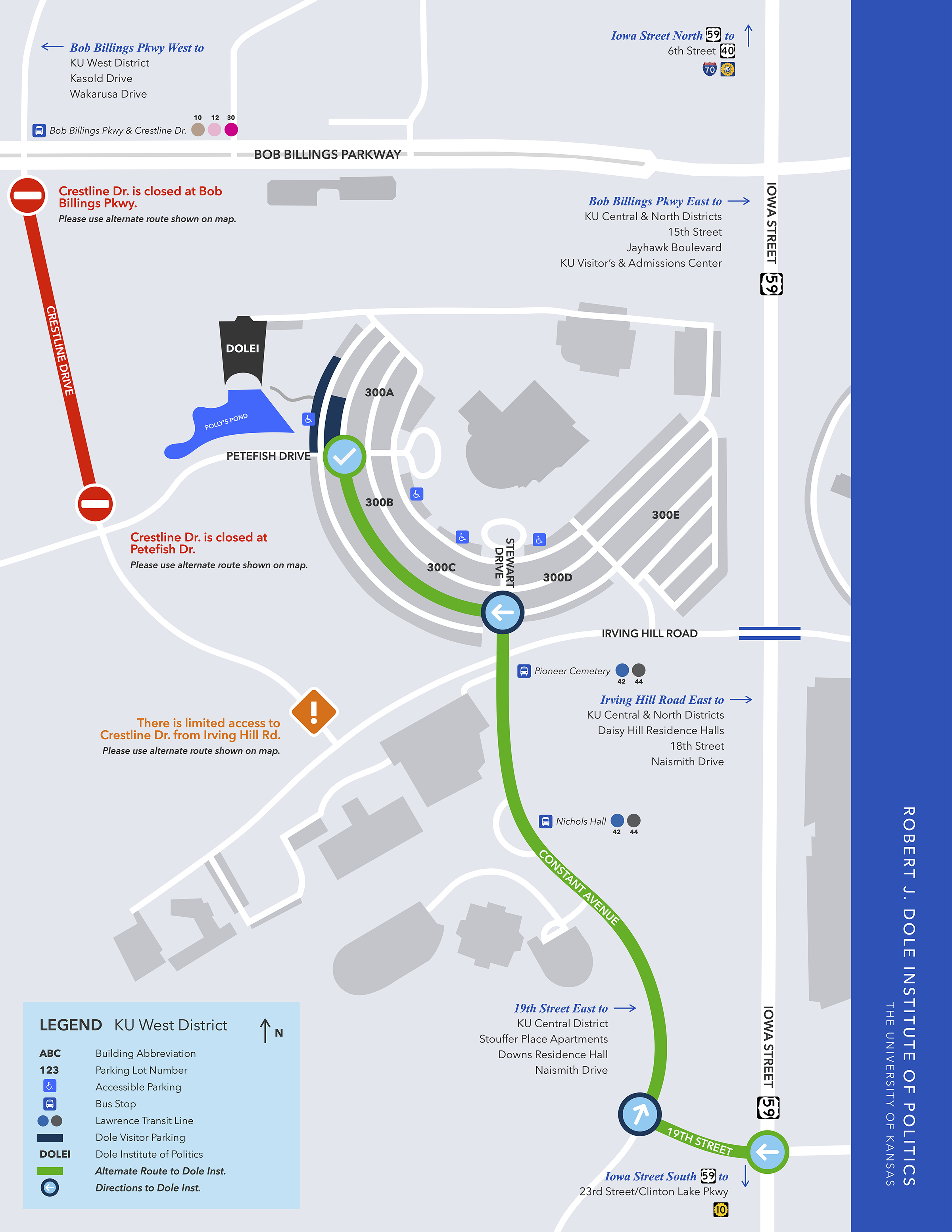 » Construction Routes Summer 2023