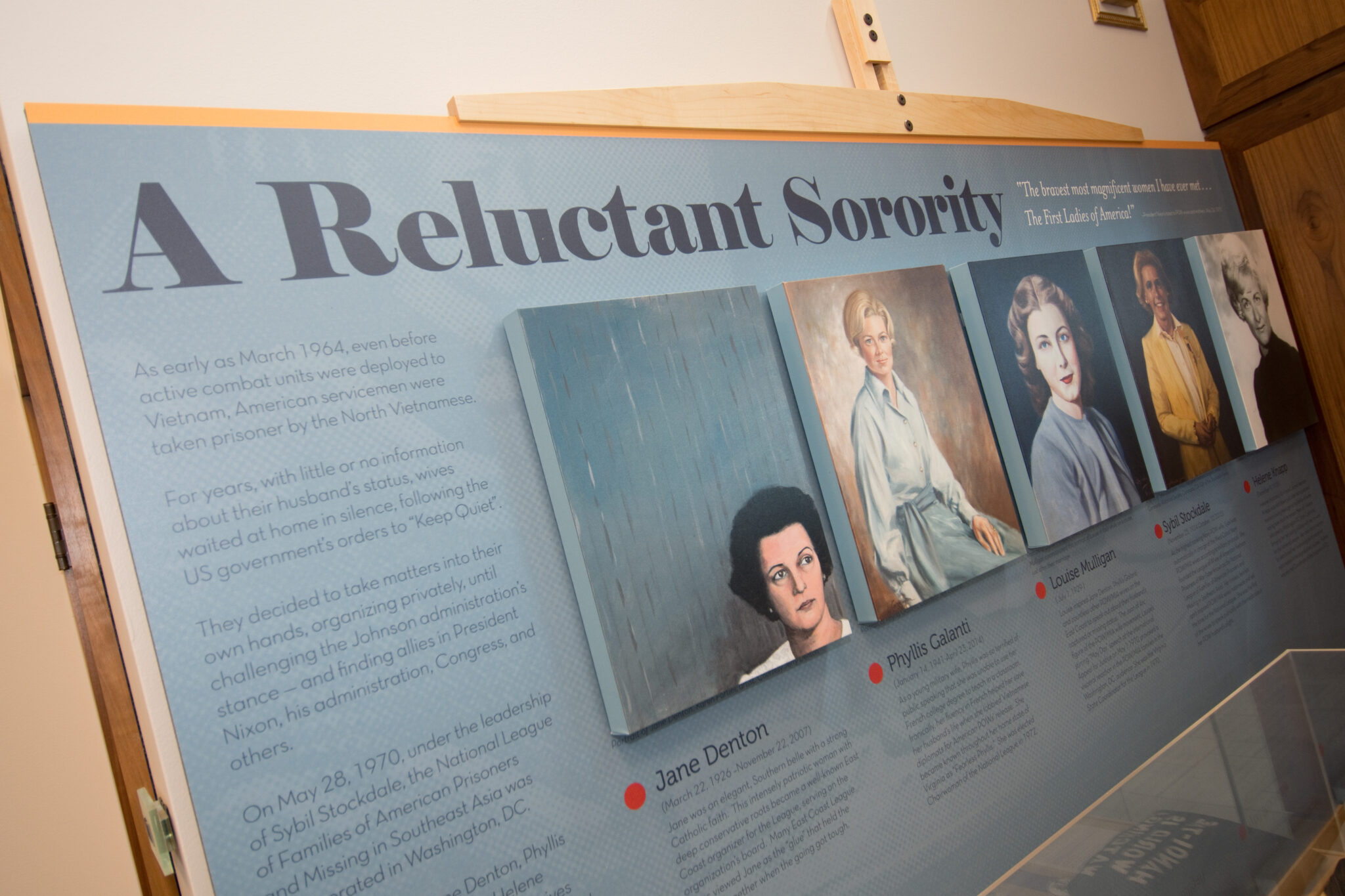 » Dole Institute traveling exhibit, “The League of Wives,” extends its ...